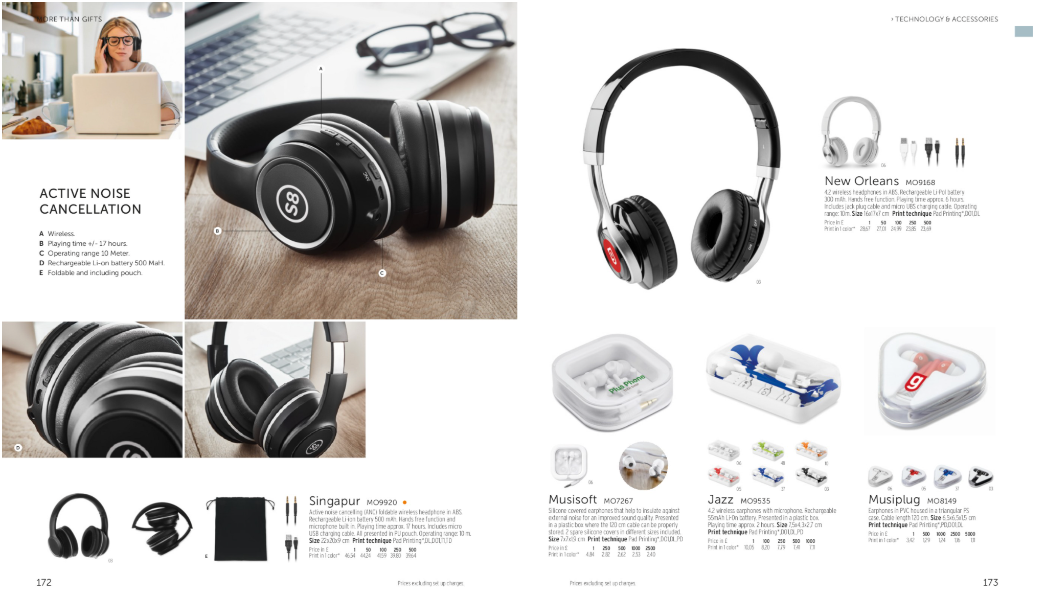 Branded tech gifts - Silver Lining Company