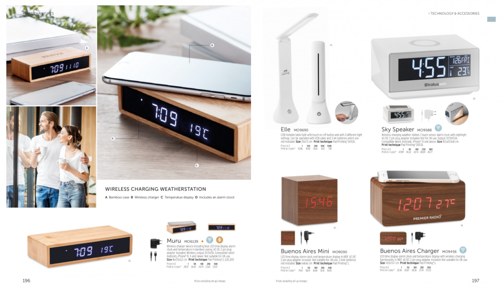 Branded tech gifts - Silver Lining Company